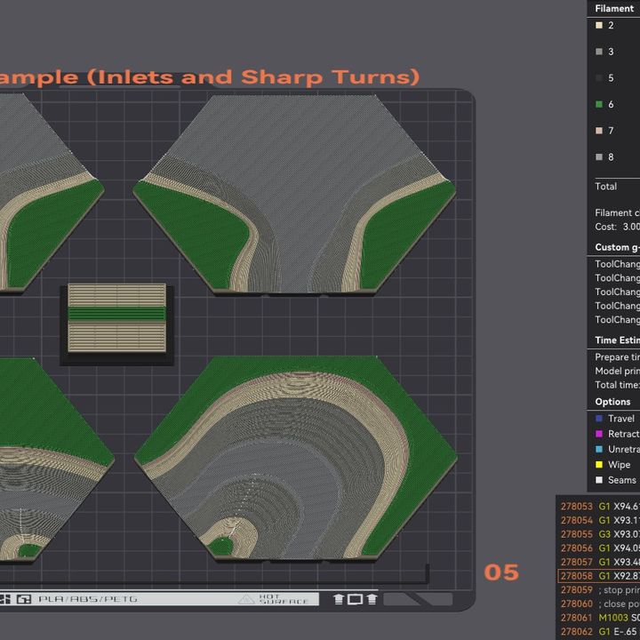 3D Printable Modular Hex Tiles - BYO Texture by Griffin Designs